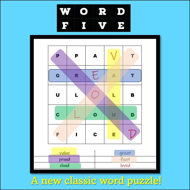 Wordfive - Play Wordfive On Foodle