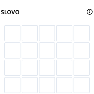 Slovo - Play Slovo On Foodle
